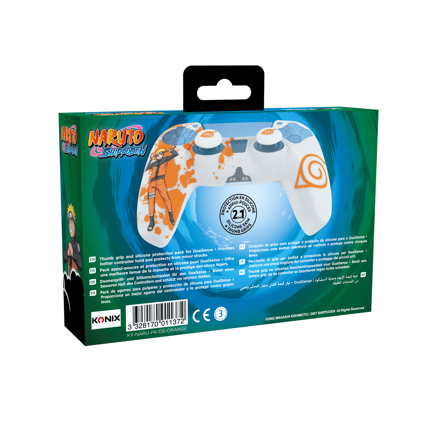 Naruto Shippuden: Protection Kit DualSense - White