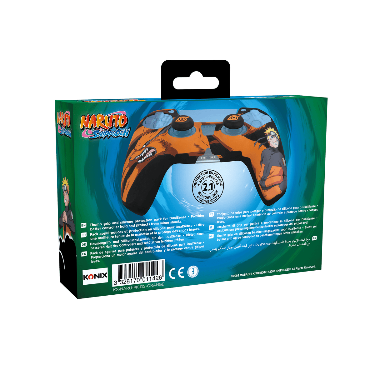 Naruto Shippuden: Protection Kit DualSense - Orange | KOODOO.co.za