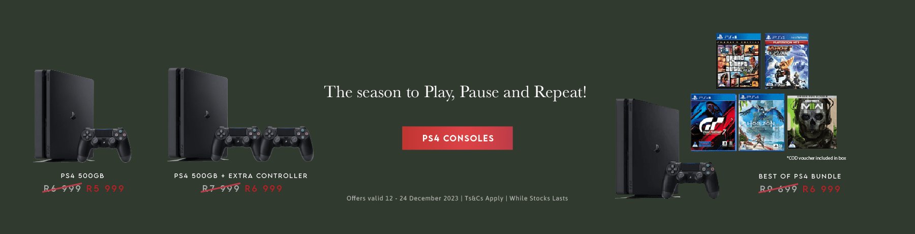 KOODOO | PlayStation 4 & 5 Consoles | PS & Xbox Games