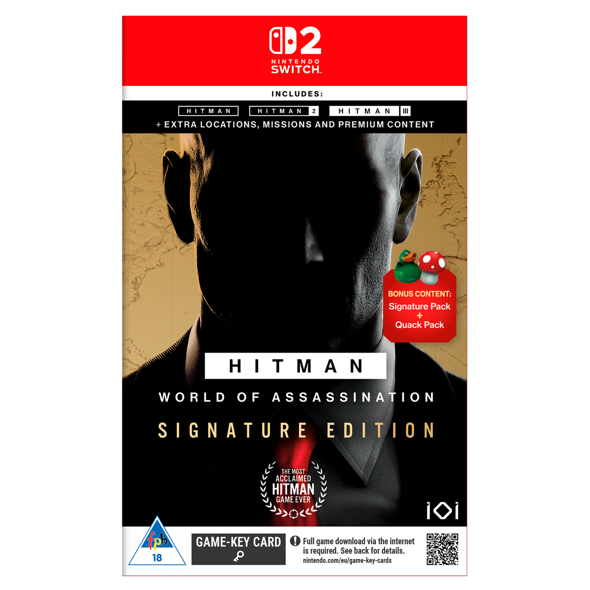 Hitman World of Assassination Signature Edition (NS2) - Game-Key Card | KOODOO