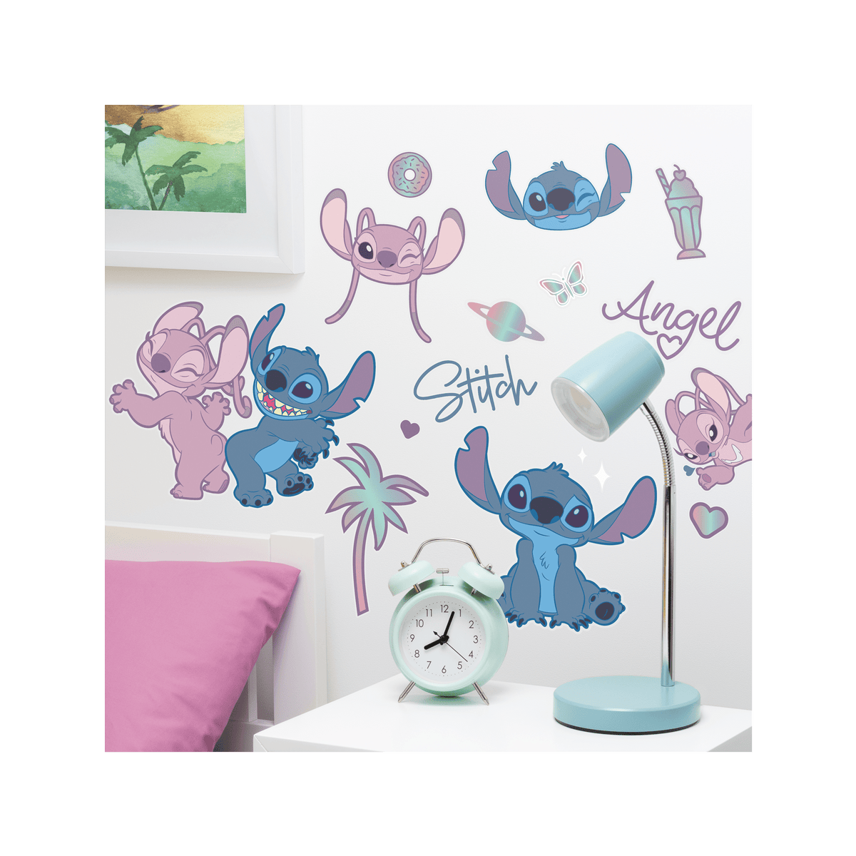 Stitch and Angel Wall Stickers | KOODOO