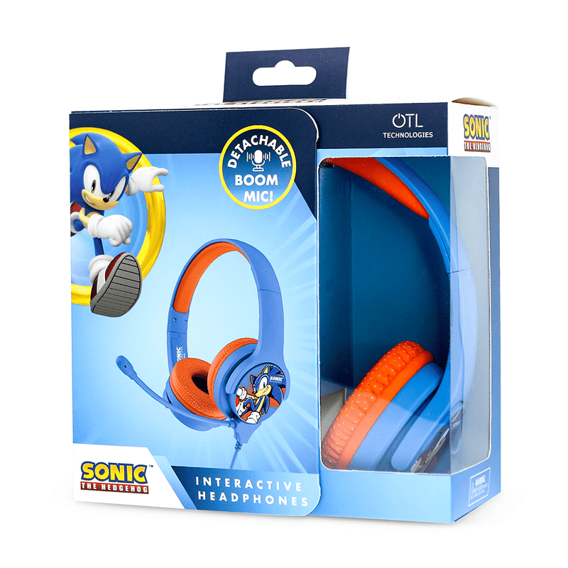 Sonic the Hedgehog Kids Interactive Headphones | KOODOO