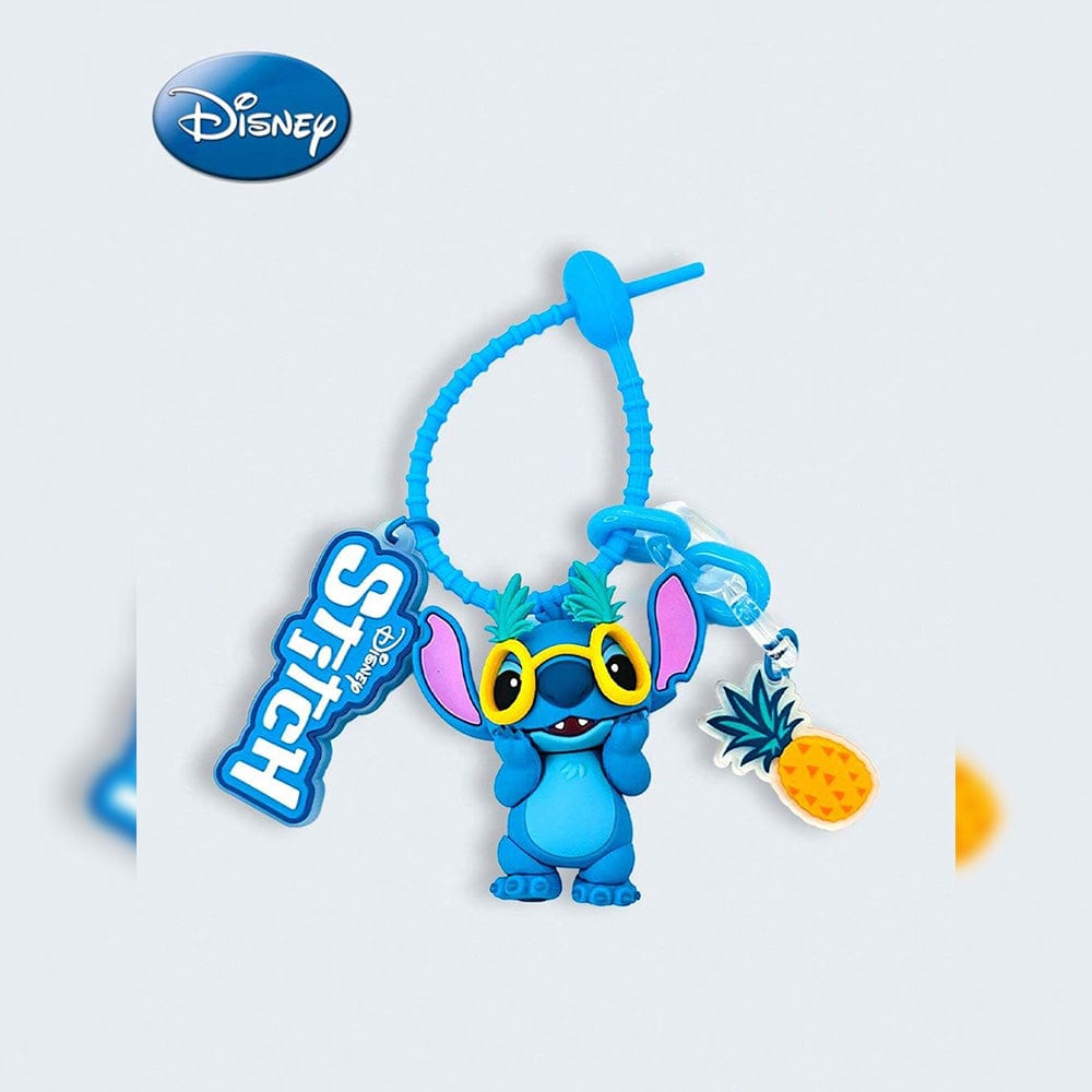 Stitch Wearing Glasses PVC Keychain / Backpack Ornament | KOODOO