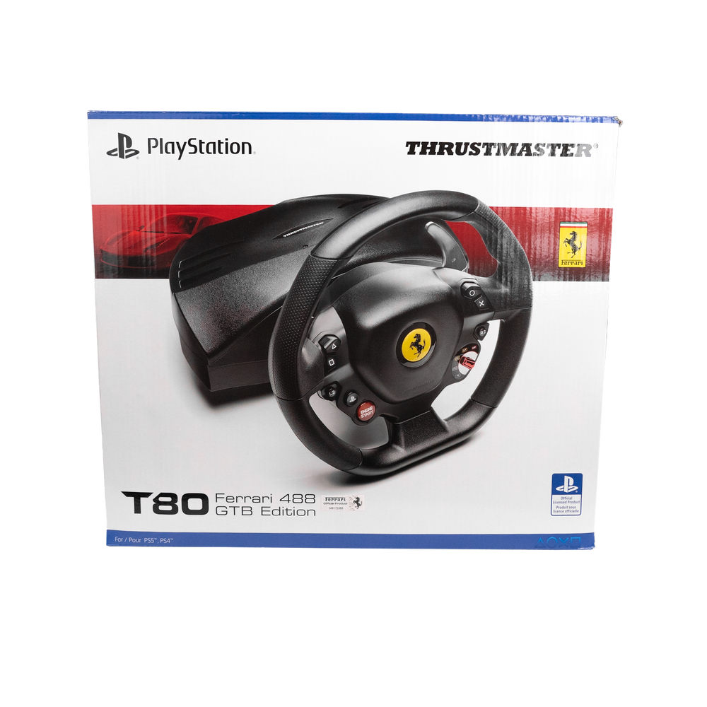 Thrustmaster - T80 Ferrari 488 GTB Edition (PS5/PS4/PC) - CODE RED ...