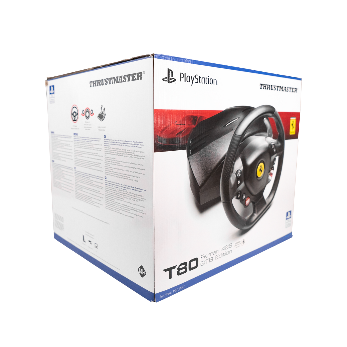 Thrustmaster - T80 Ferrari 488 GTB Edition (PS5/PS4/PC) - CODE RED ...